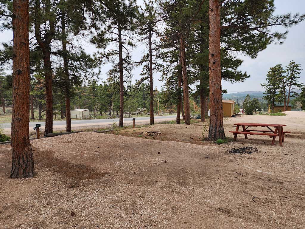 Lot 25 - Large RV Lot (up to 35 feet) - Alpine Lodge at Red Feather Lakes